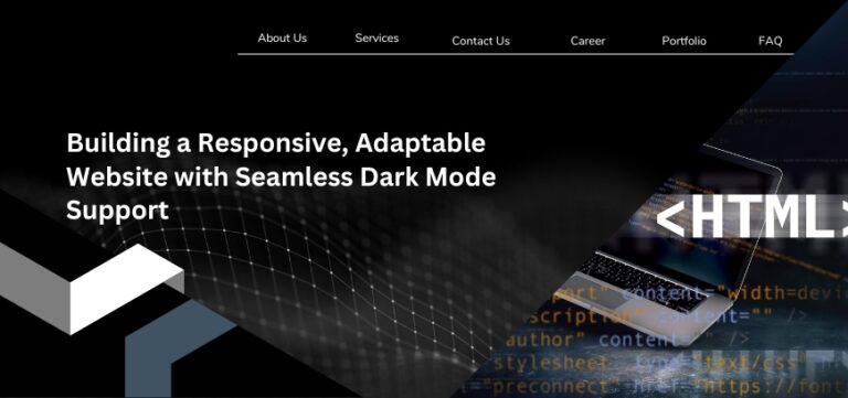 Altis Infonet Pvt. Ltd. | Dark Mode-Ready Website: Responsive & Adaptable